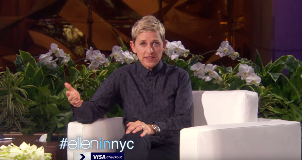 Can You Guess Which Male Singer Ellen Selected As Her New East Coast ...