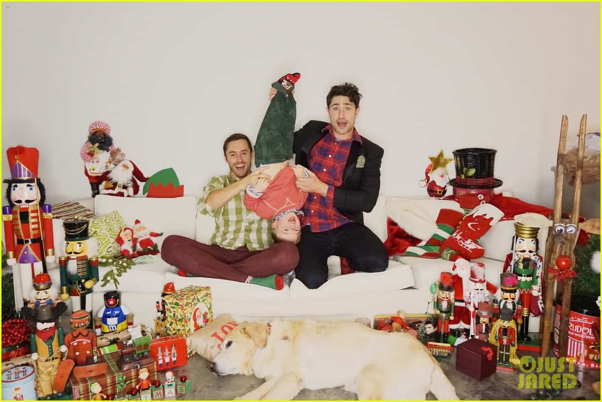 Matt Dallas And Husband Blue Hamilton Introduce Their Two-Year-Old ...