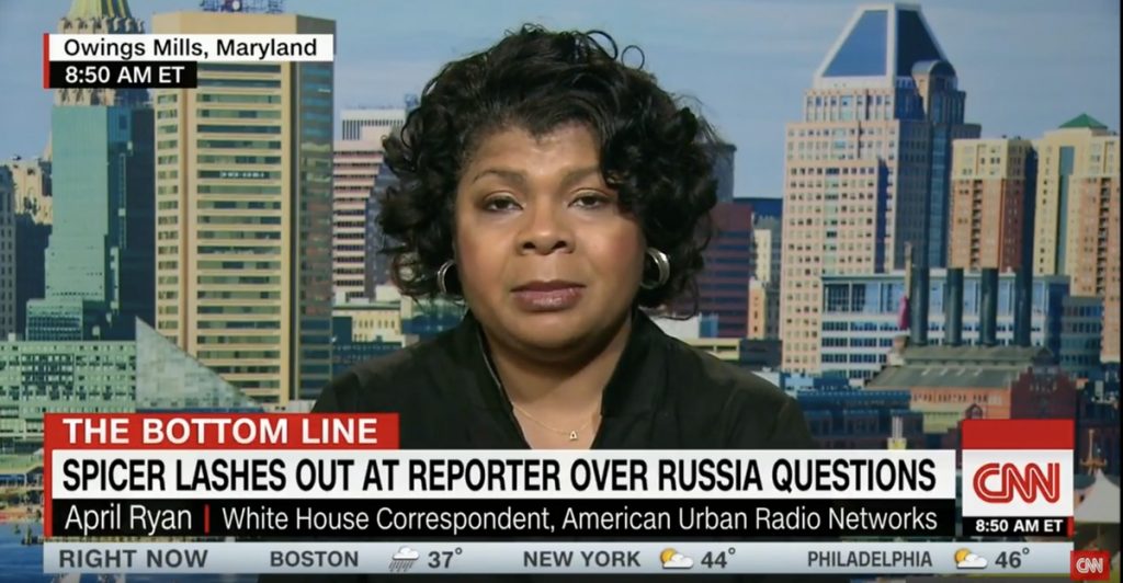 Reporter April Ryan On Sean Spicer's Relationship With Press: 'The ...