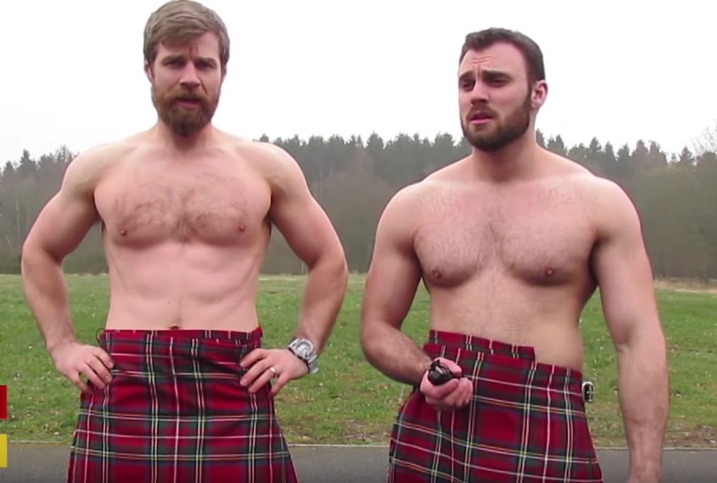 These Kilted Coaches Will Squeeze Your Glutes Into Shape: WATCH ...