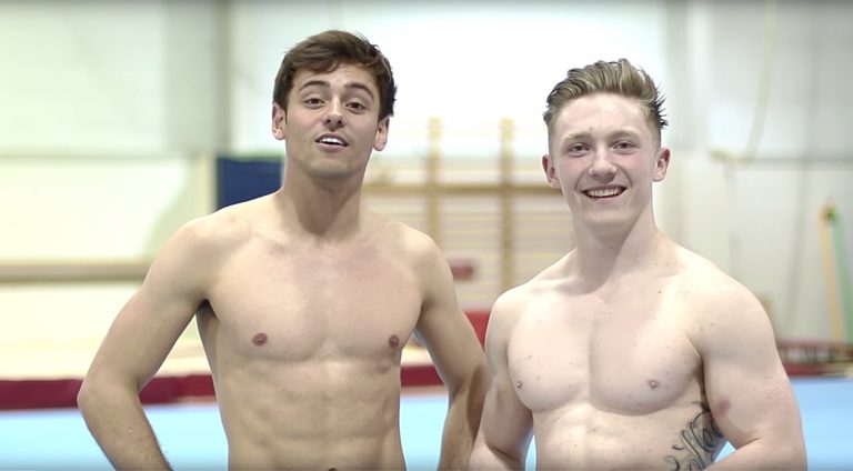 Tom Daley And Gymnast Nile Wilson Work Each Other's Bodies: WATCH ...