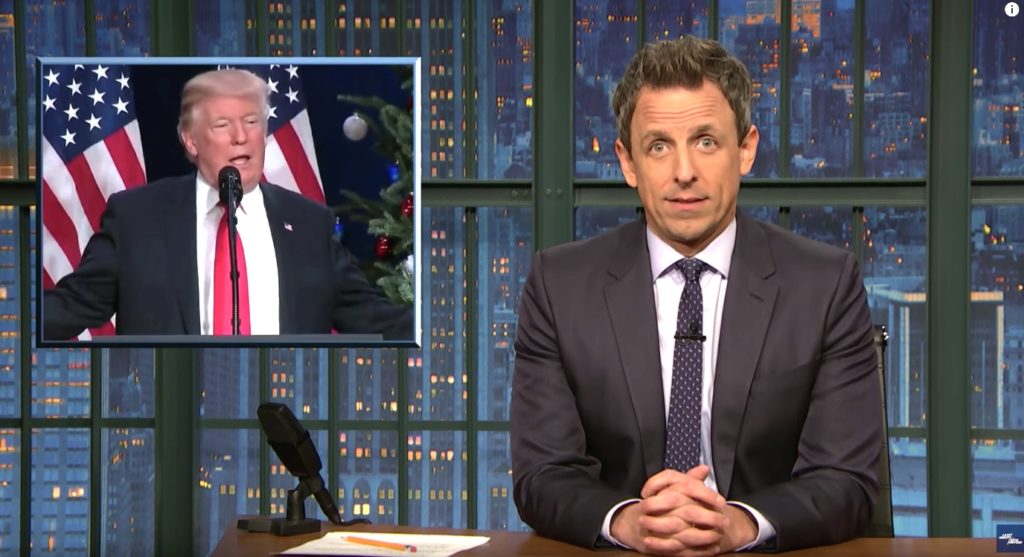Seth Meyers Rips Trump And The GOP For Their Tax Plan's 'Brazen Heist ...