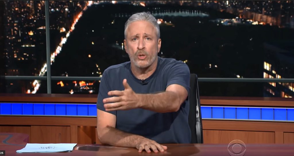 Jon Stewart Attempts To Negotiate An End To Trump's Gratuitous ...