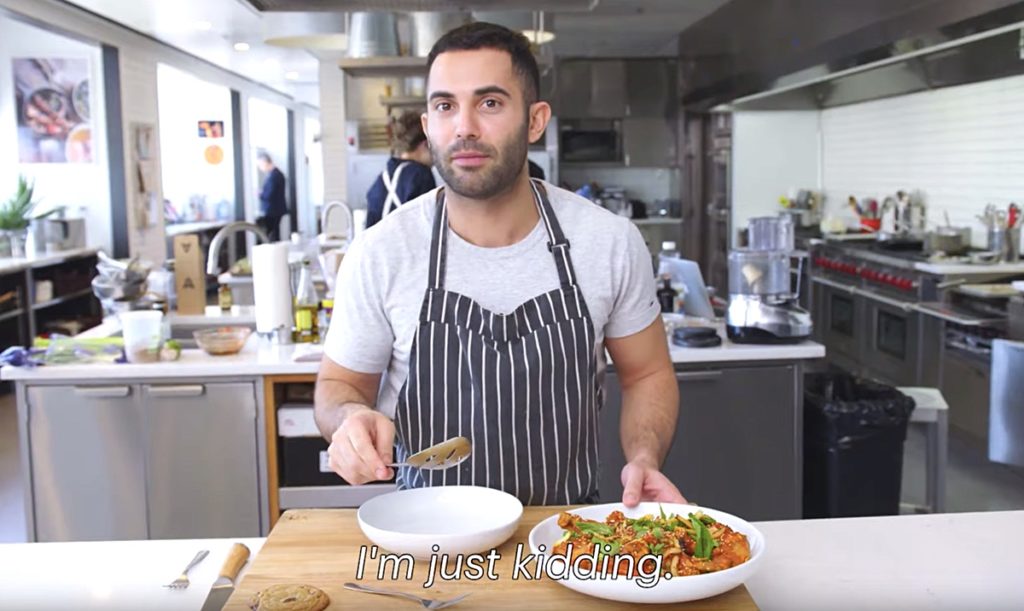 Friday Dish From Bon Appetit's Andy Baraghani: WATCH - Towleroad Gay News