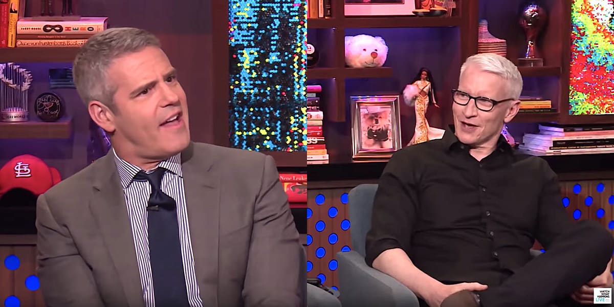 Anderson Cooper Throws Shady Political Barbs At Andy Cohen: 'Has Aaron ...