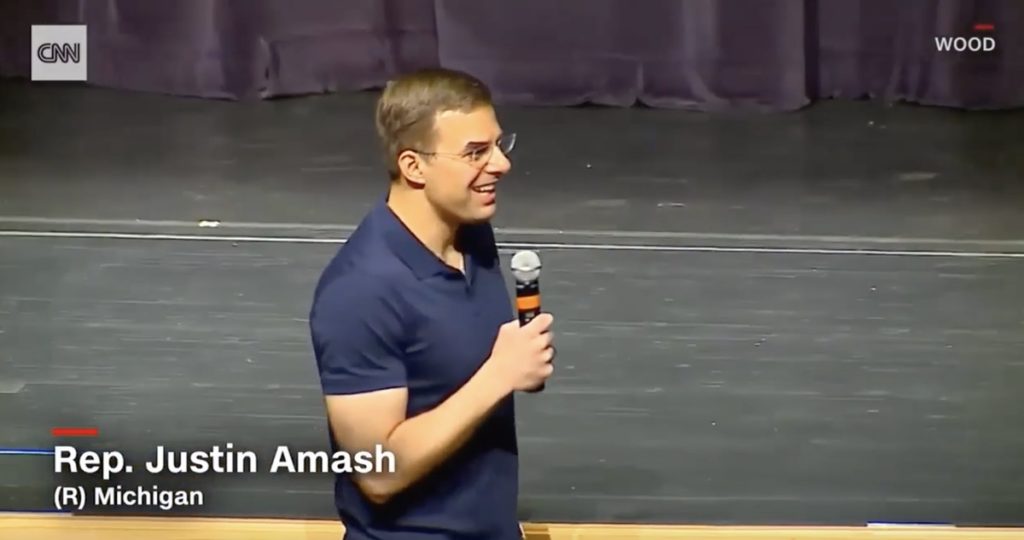 Rep. Justin Amash (R-MI) Gets Standing Ovation For 'Courage' In Calling ...