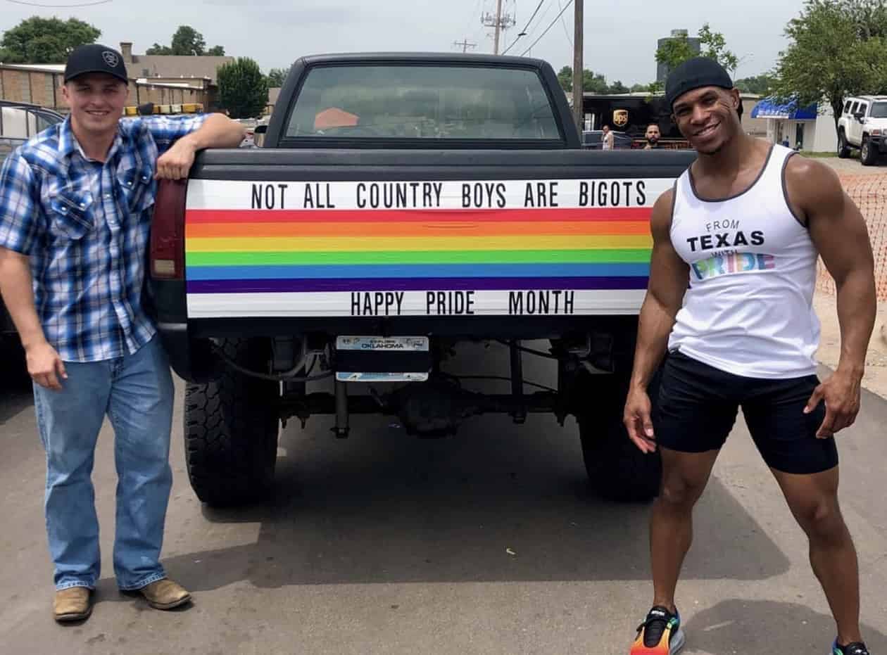 Straight 'Country Boy' Cody Barlow Drove His Famous Rainbow Pickup ...