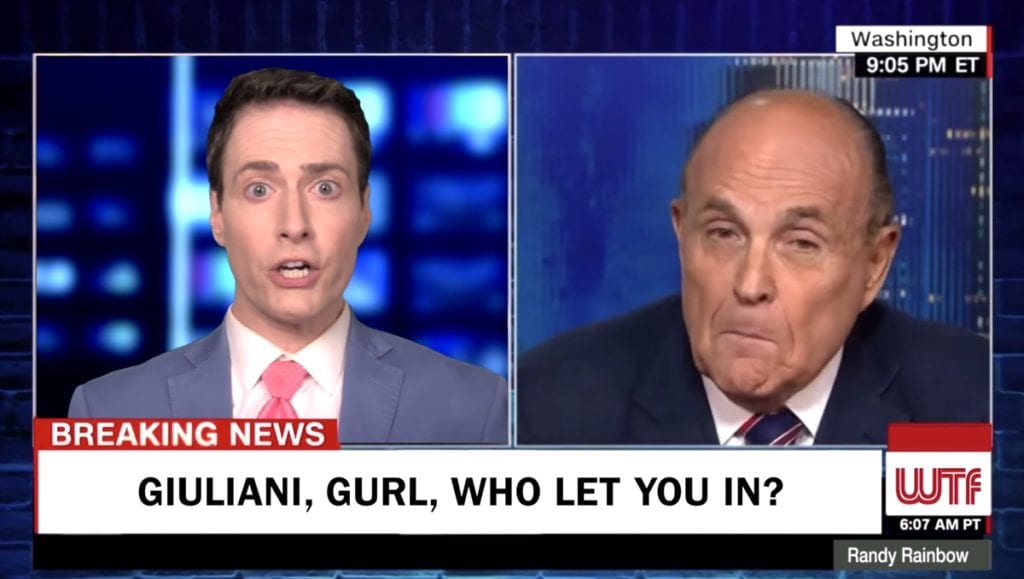 Mamma Mia! Randy Rainbow Unleashes 'ABBA' On Rudy Giuliani: WATCH ...
