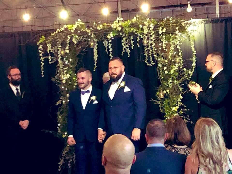 Pro Wrestler Mike Parrow Marries Longtime Boyfriend - Towleroad Gay News