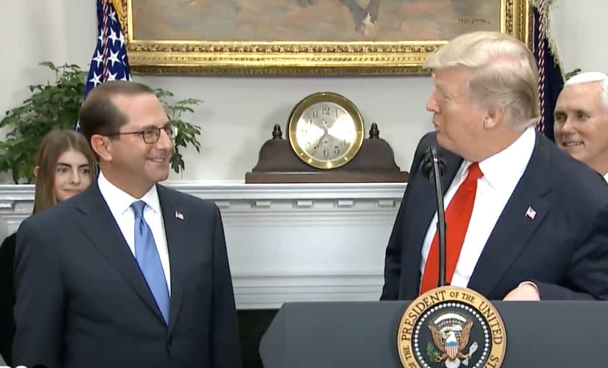 Trump Ready To Dump HHS Secretary Alex Azar, Considering Deborah Birx ...