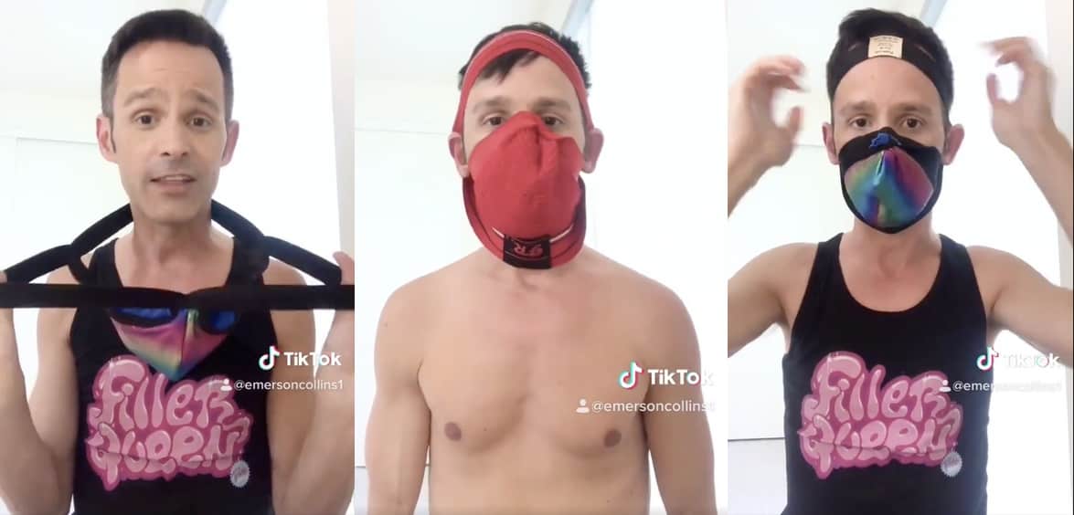 How To Make A Jockstrap Into A Face Mask: WATCH - Towleroad Gay News