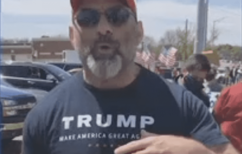 Angry Trump Supporters Surround TV Reporter At Reopen Rally In New York ...