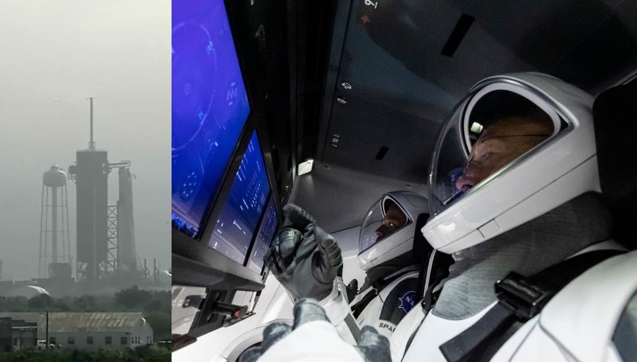 Spacex Launch Watch Todays Historic Manned Mission Blast Off To The