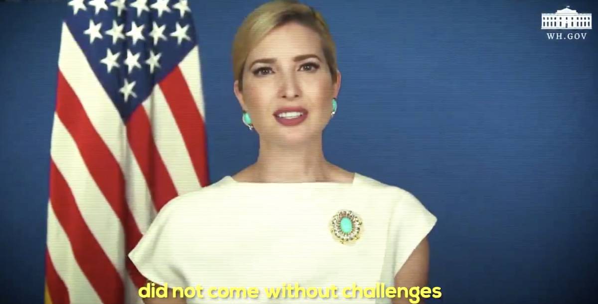 A Brutal Re-Edit Of Ivanka Trump's Laughable Commencement Speech Has ...