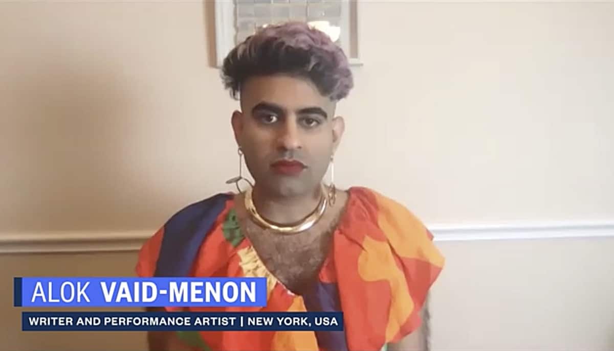 Nonbinary Author And Artist Alok Vaid-Menon Speaks Out About 'Paradigm ...