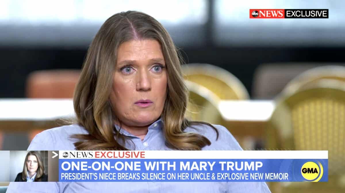 Mary Trump Calls On President To 'Resign' In First Interview About New ...