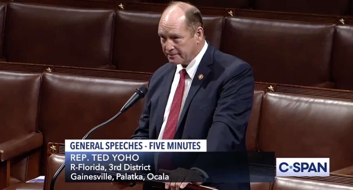GOP Rep. Ted Yoho Denies Calling AOC A 'F**king B**ch' On The U.S ...
