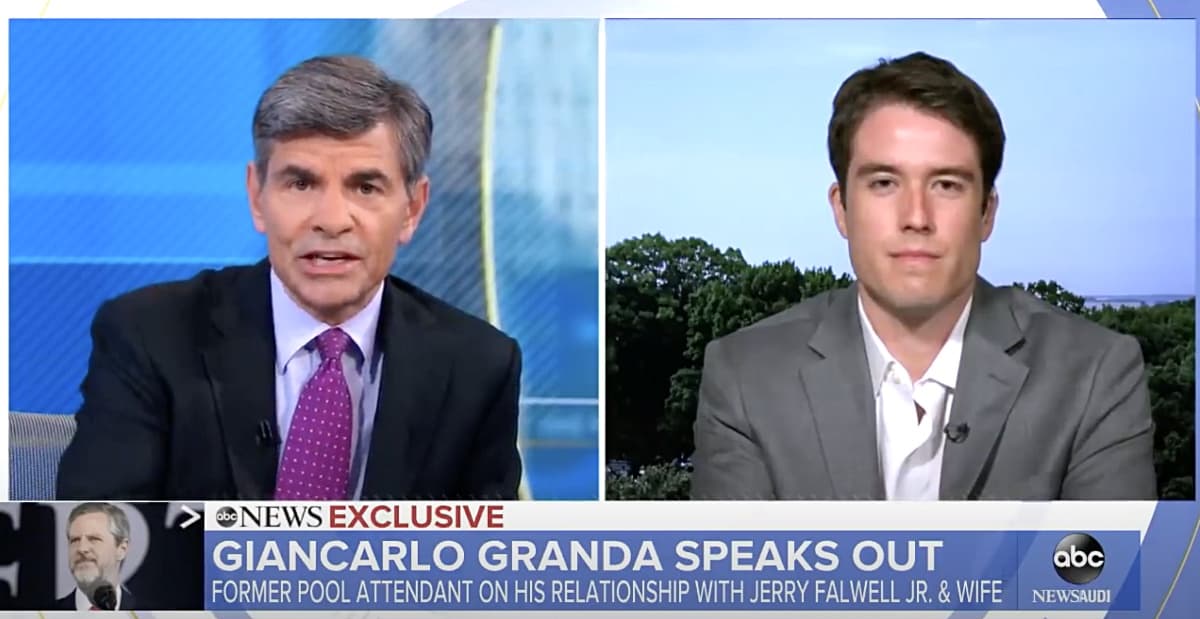 Falwell Pool Boy Speaks Out In On-Air Interview: 'Jerry Was Laying On The Bed...Drunk And ...