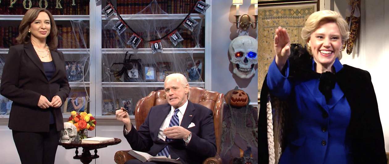 Jim Carrey's Joe Biden And Kate McKinnon's Hillary Clinton Offer A ...