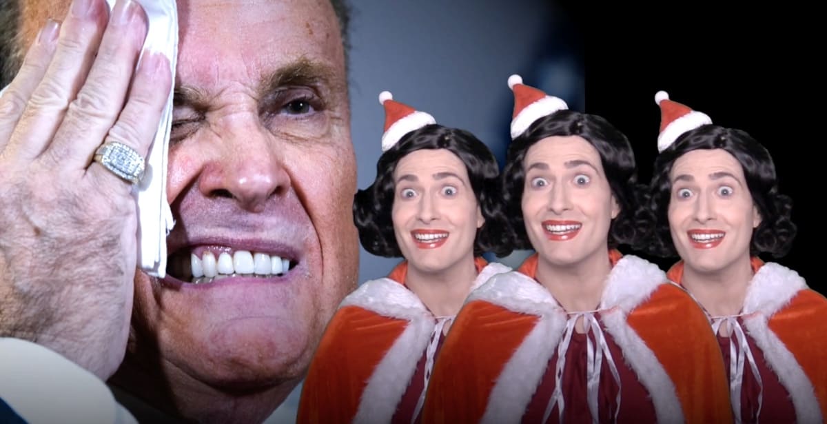 Randy Rainbow Just Dumped A Lump Of Coal In Giuliani's Stocking ...