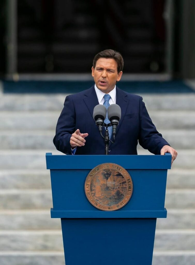 DeSantis Decries ‘smear’ After Trump Posts Alleged Photo Of Governor ...